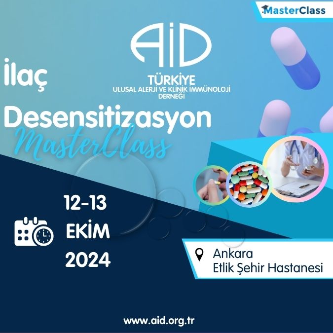 MasterClass: İlaç Desensitizasyon-ANKARA | Türkiye Ulusal Alerji ve ...