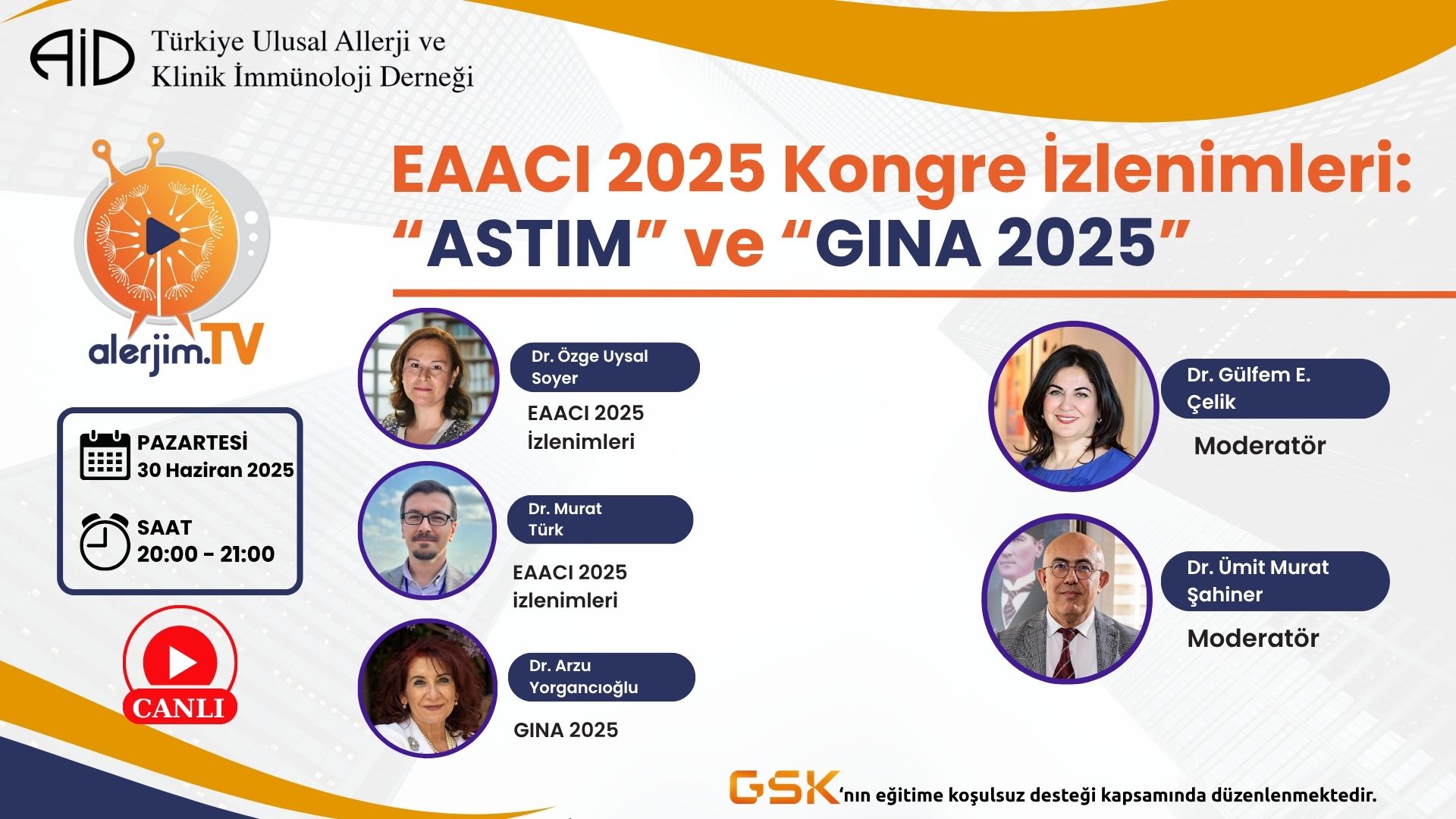 EAACI 2025 Kongresi İzlenimleri: ASTIM ve GINA 2025 | Türkiye Ulusal Alerji ve Klinik İmmünoloji ...
